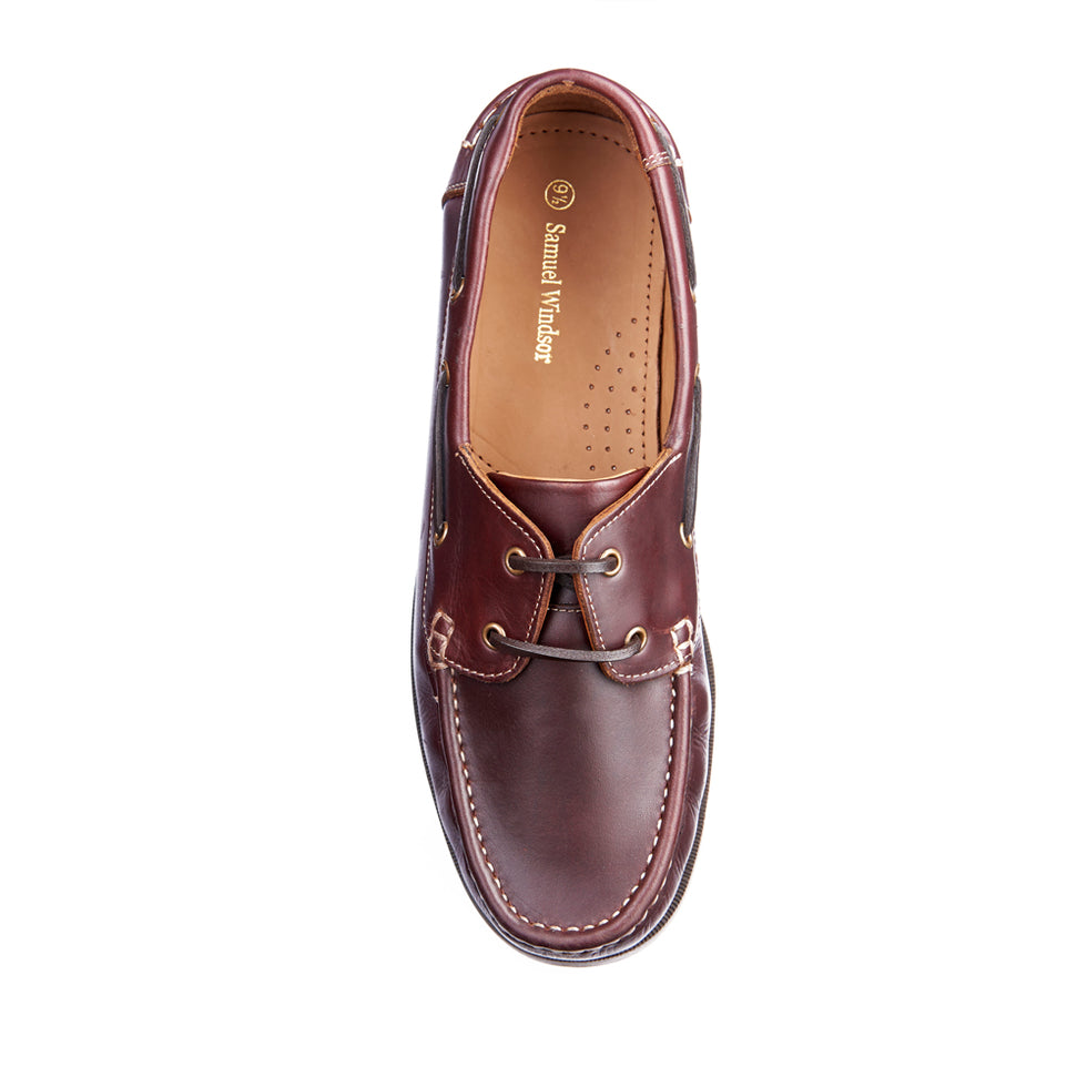 Men's Leather Deck Shoes | Boat Shoes – Samuel Windsor