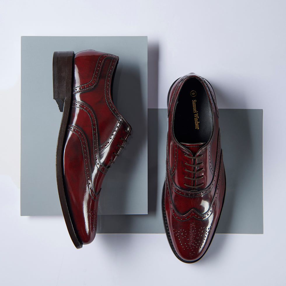 Men's Leather Oxblood shoes | Loafers, Brogues, Oxfords & more ...